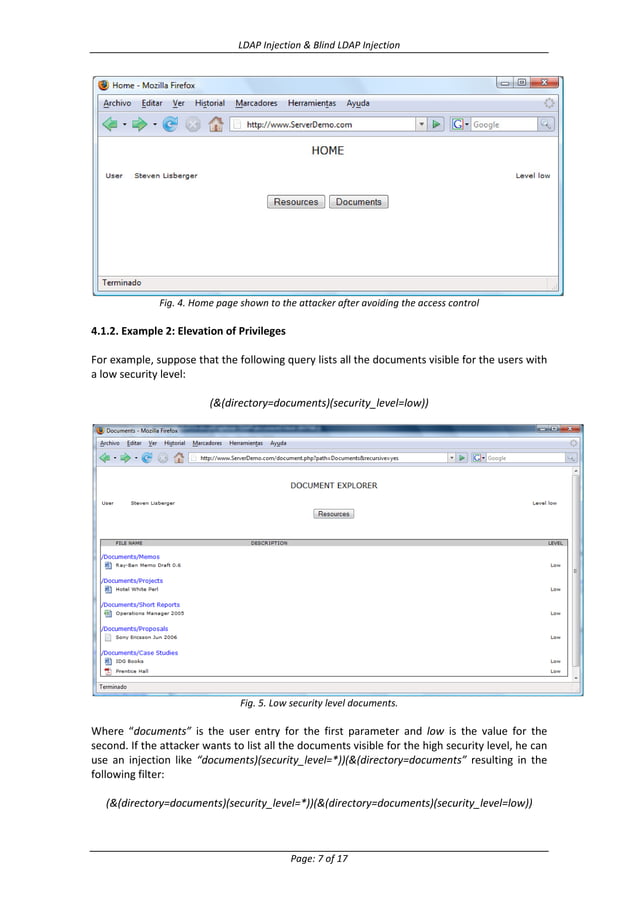 LDAP Injection & Blind LDAP Injection in Web Applications | PDF