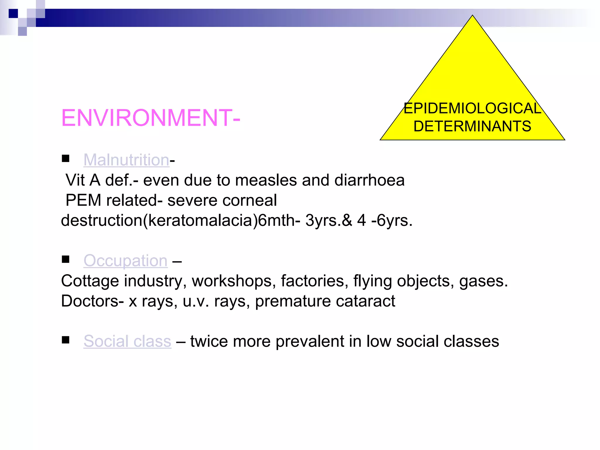 Blindness Prevention and Control | PPT