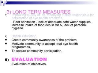Blindness Prevention and Control | PPT
