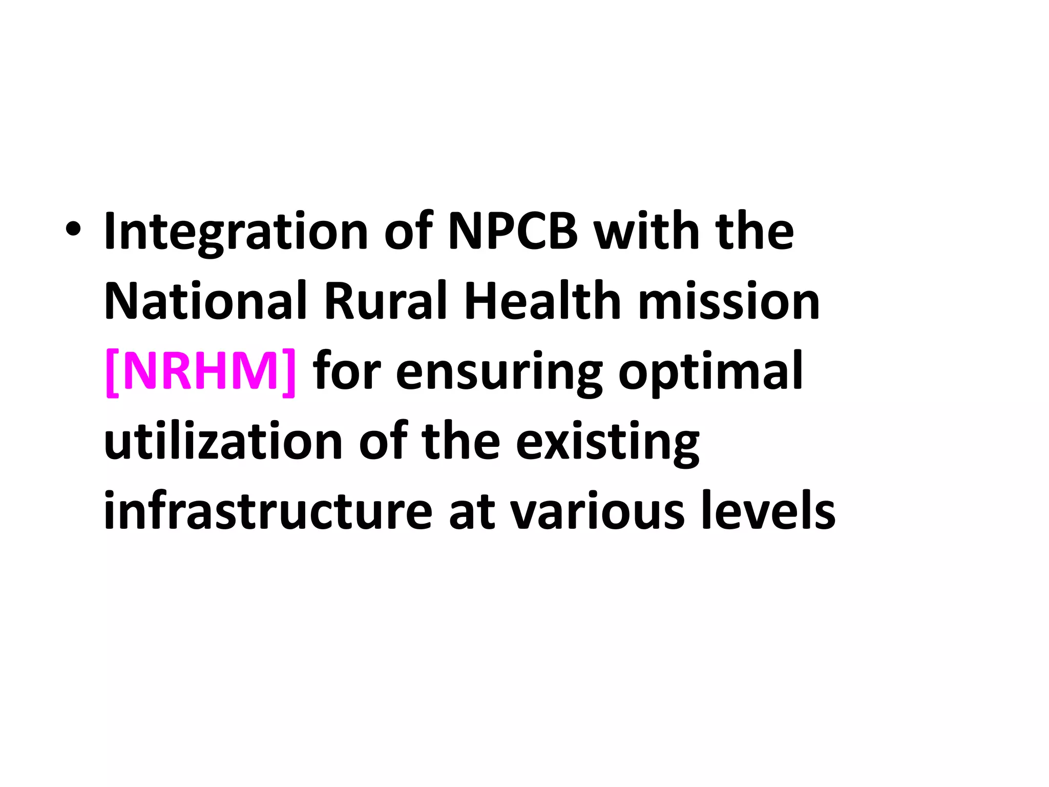 BLINDNESS CONTROL PROGRAMME-INDIA | PPTX