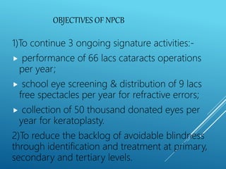 BLINDNESS.pptx | Eye and Vision Conditions | Diseases and Conditions