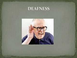 this presentation belongs to deafness and blindness | PPTX