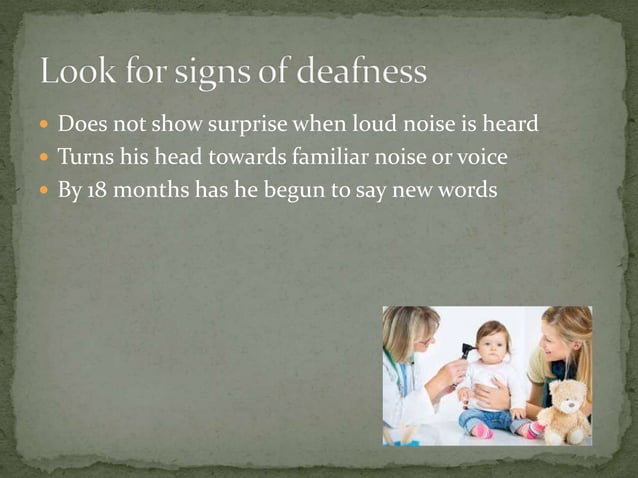 Blindness and deafness a common problem of children | PPTX