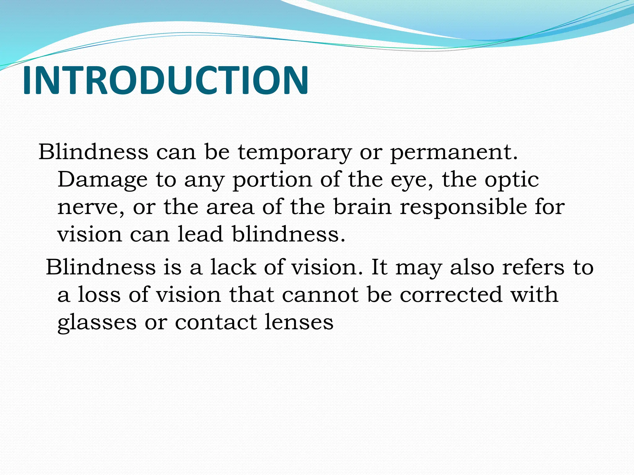 Blindness Medical & Surgical Nursing.pptx