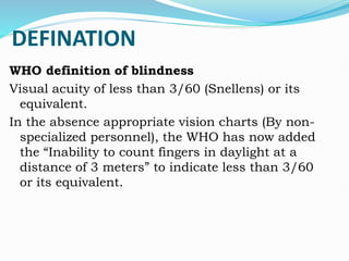 Blindness Medical & Surgical Nursing.pptx