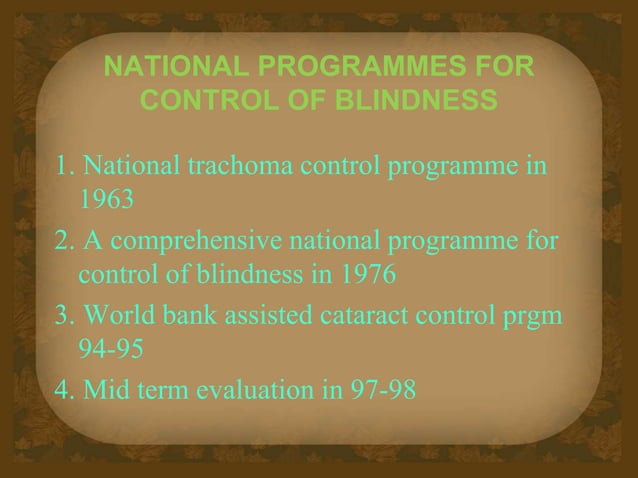 Blindness | PPT