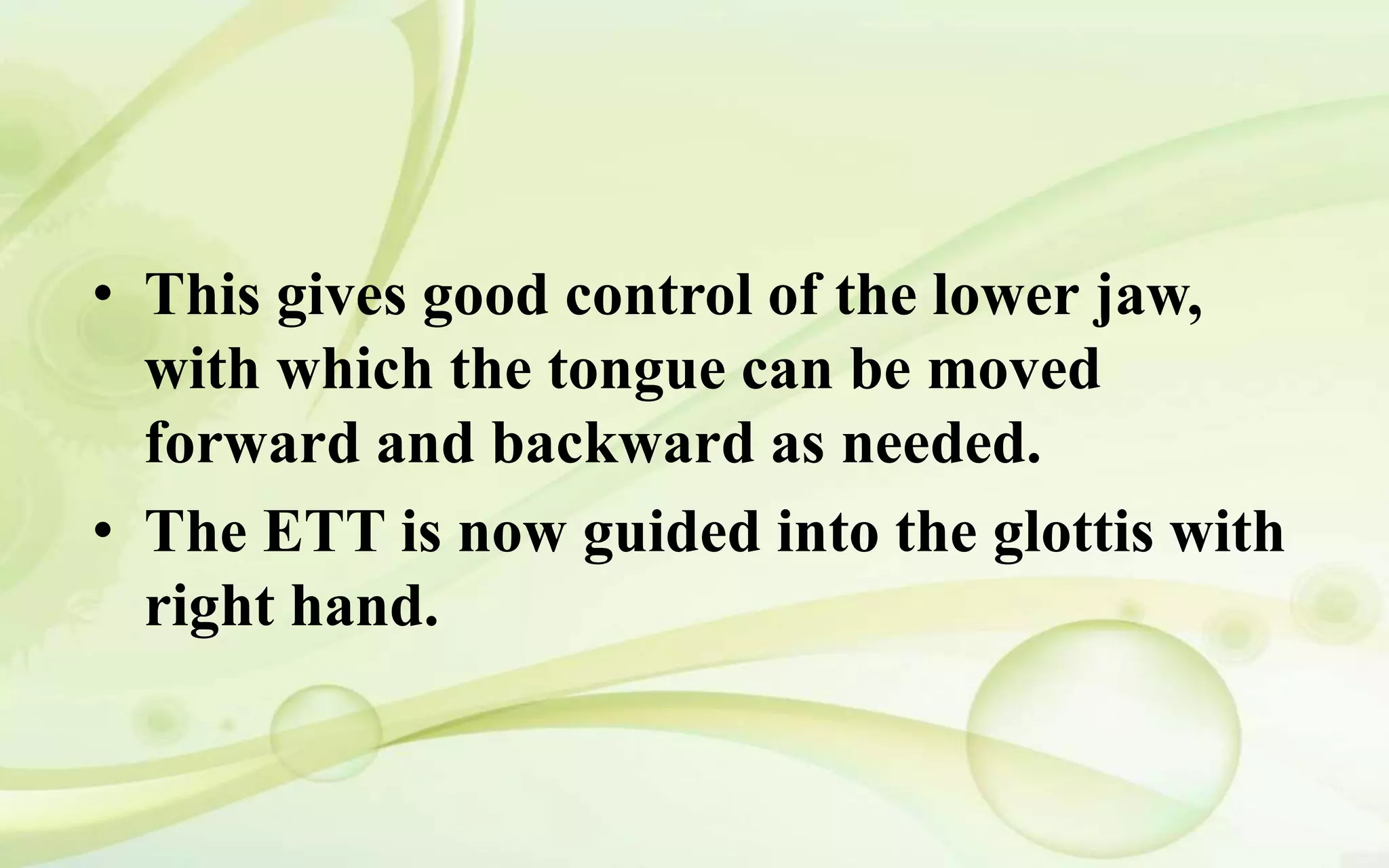 Blind oral and nasal intubation | PPTX