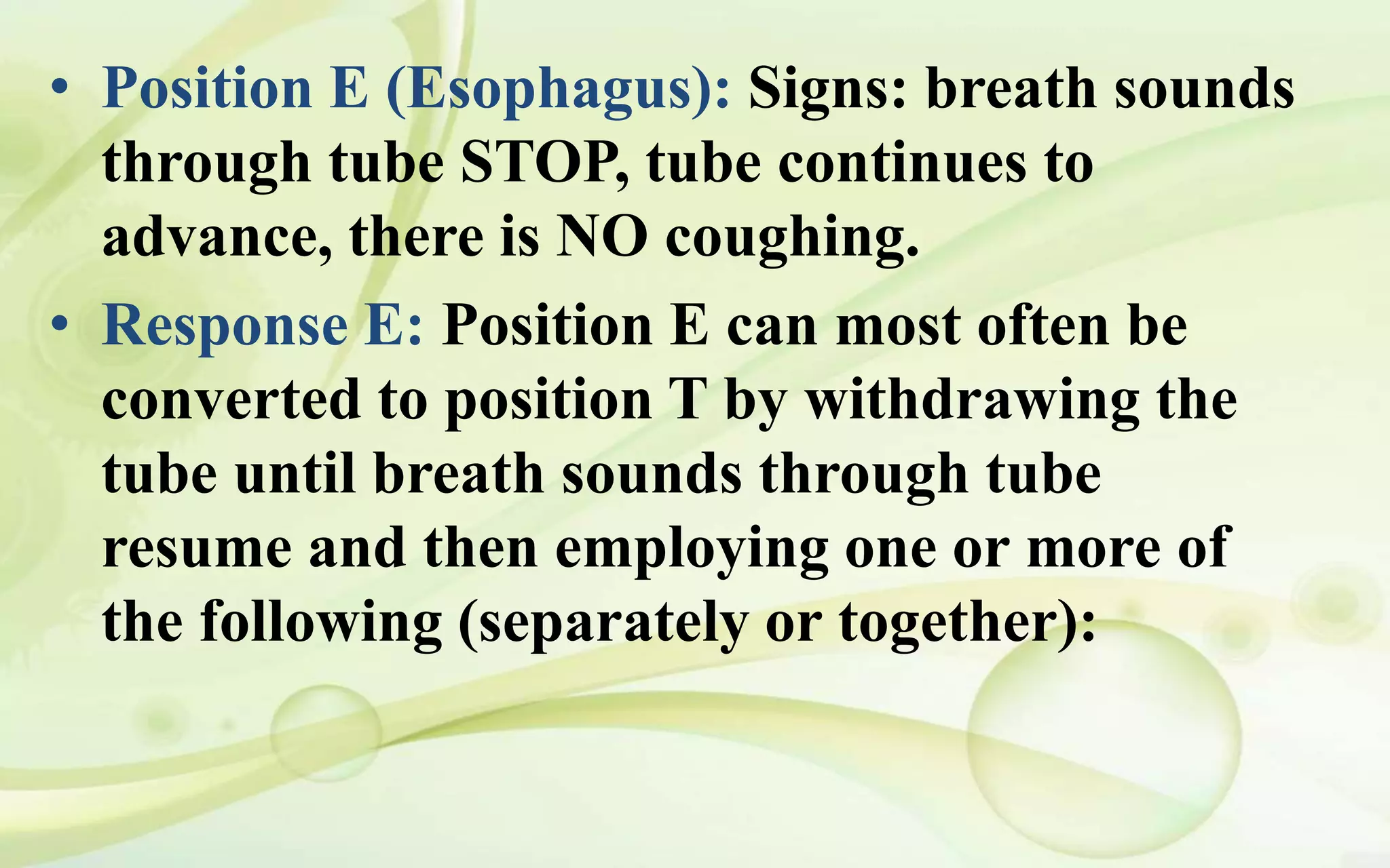 Blind oral and nasal intubation | PPTX