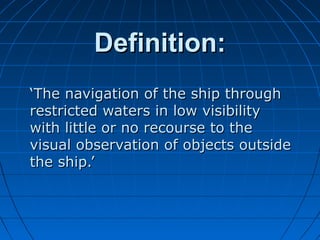 Blind pilotage lrg | PPT