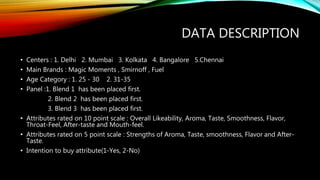 Blind product test- Market Research | PPT