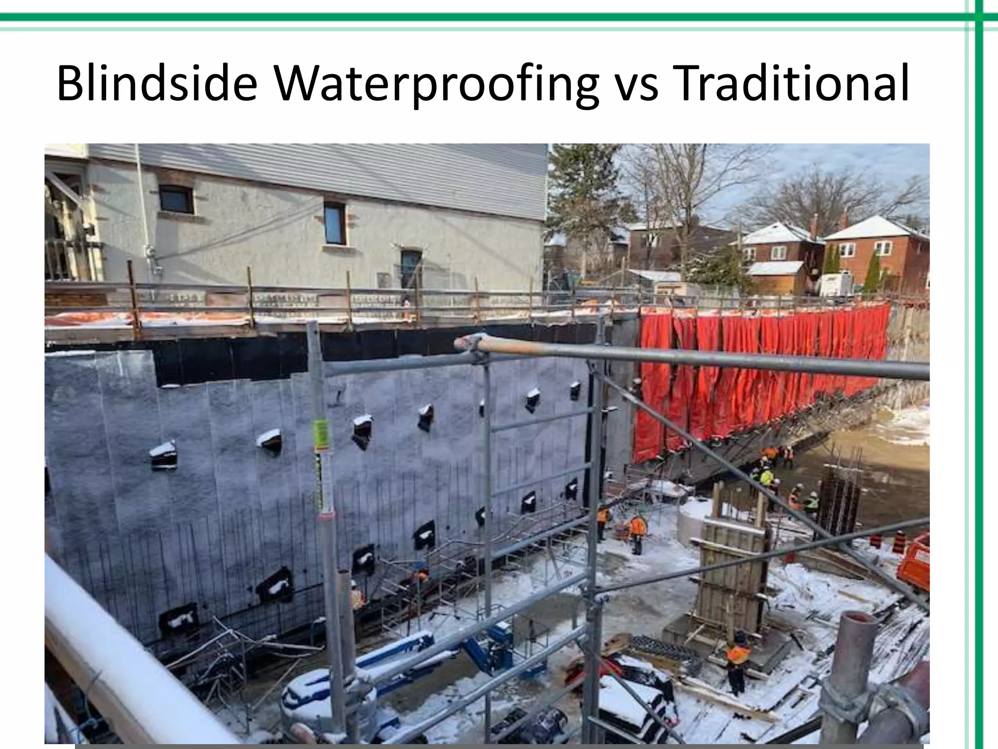 Blindside Waterproofing: How to Select and Specify Pre-Applied Waterproofing Systems | PPTX