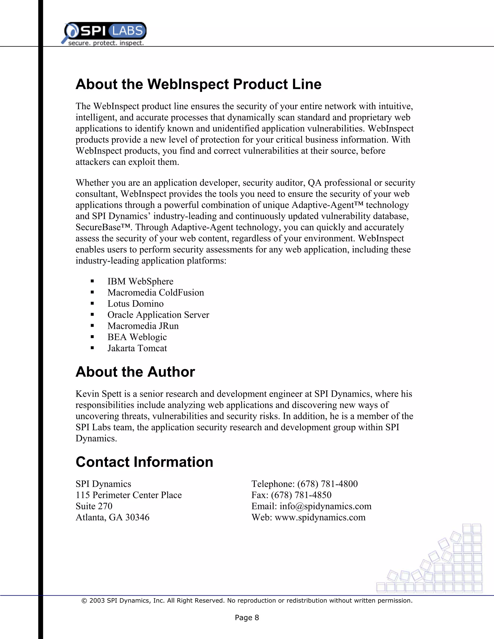 Blind sql injection | PDF