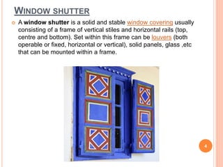 Blinds, shades & shutters | PPTX