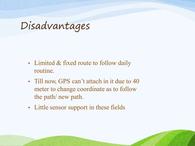 Smart Blind Stick for Blind Peoples | PPTX | Auto Navigation Systems ...