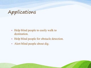 Smart Blind Stick for Blind Peoples | PPTX