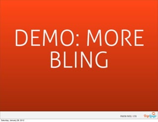 Bling css3 | PPT