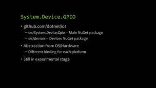 Blinken' Lights with .NET