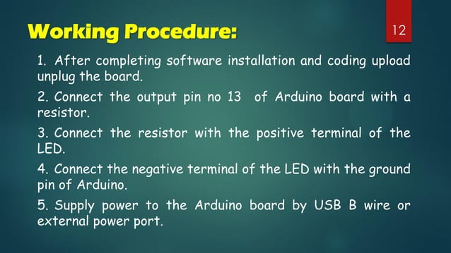 Blinking a Single LED | PDF | Operating Systems | Computer Software and Applications