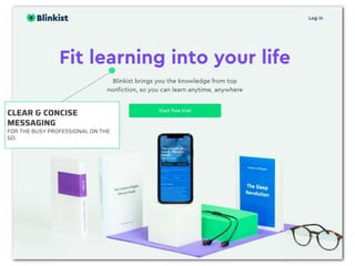 Blinkist’s Annual Subscription Incentive | PPT