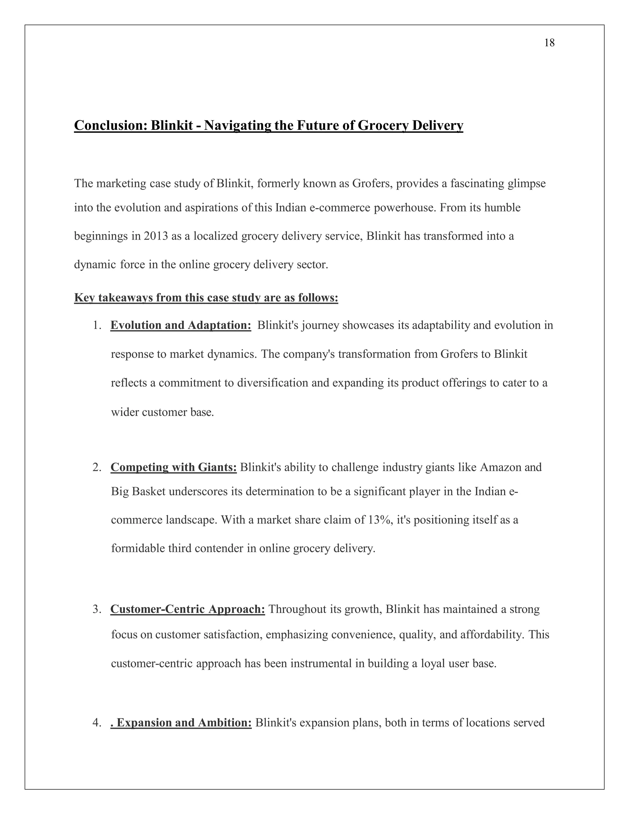 Blinkit Marketing Case Study | PPTX