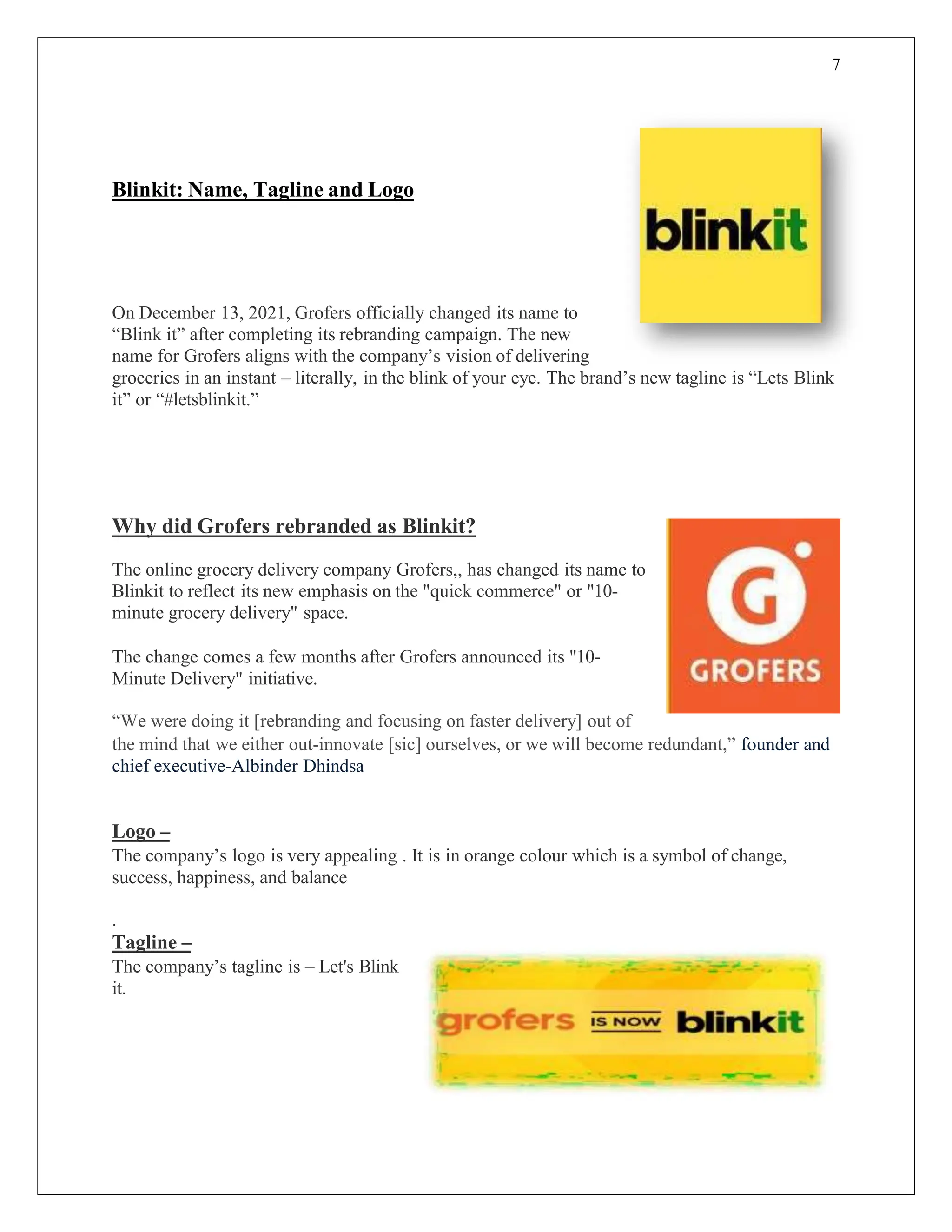 Blinkit Marketing Case Study | PPTX