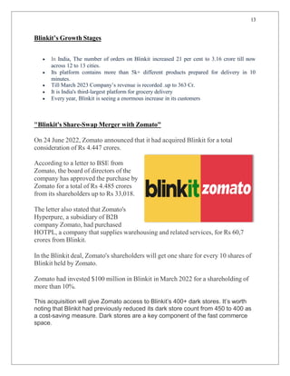 Blinkit Marketing Case Study | PPTX