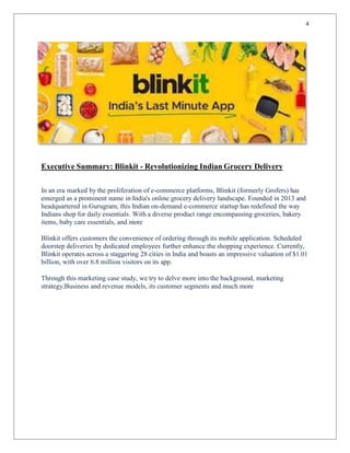 Blinkit Marketing Case Study | PPTX