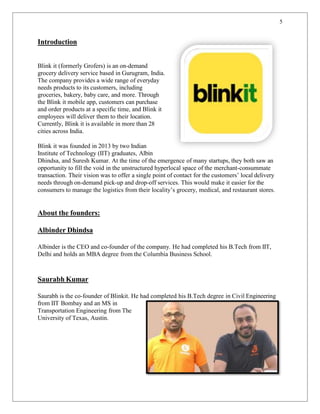 Blinkit Marketing Case Study | PPTX