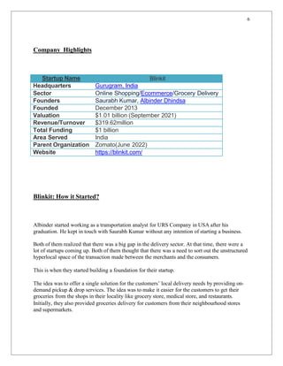 Blinkit Marketing Case Study | PPTX