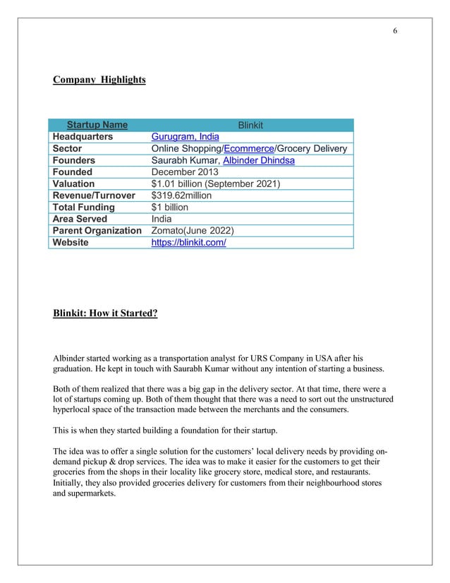 Blinkit Marketing Case Study | PPTX | Grocery Shopping | Shopping