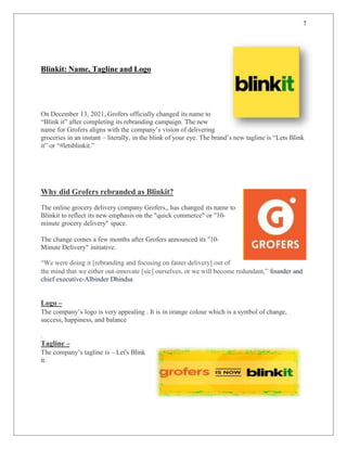 Blinkit Marketing Case Study | PPTX