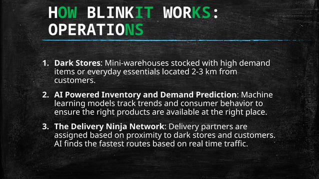 Blinkit_Presentation[1].pptx about its operations | PPTX