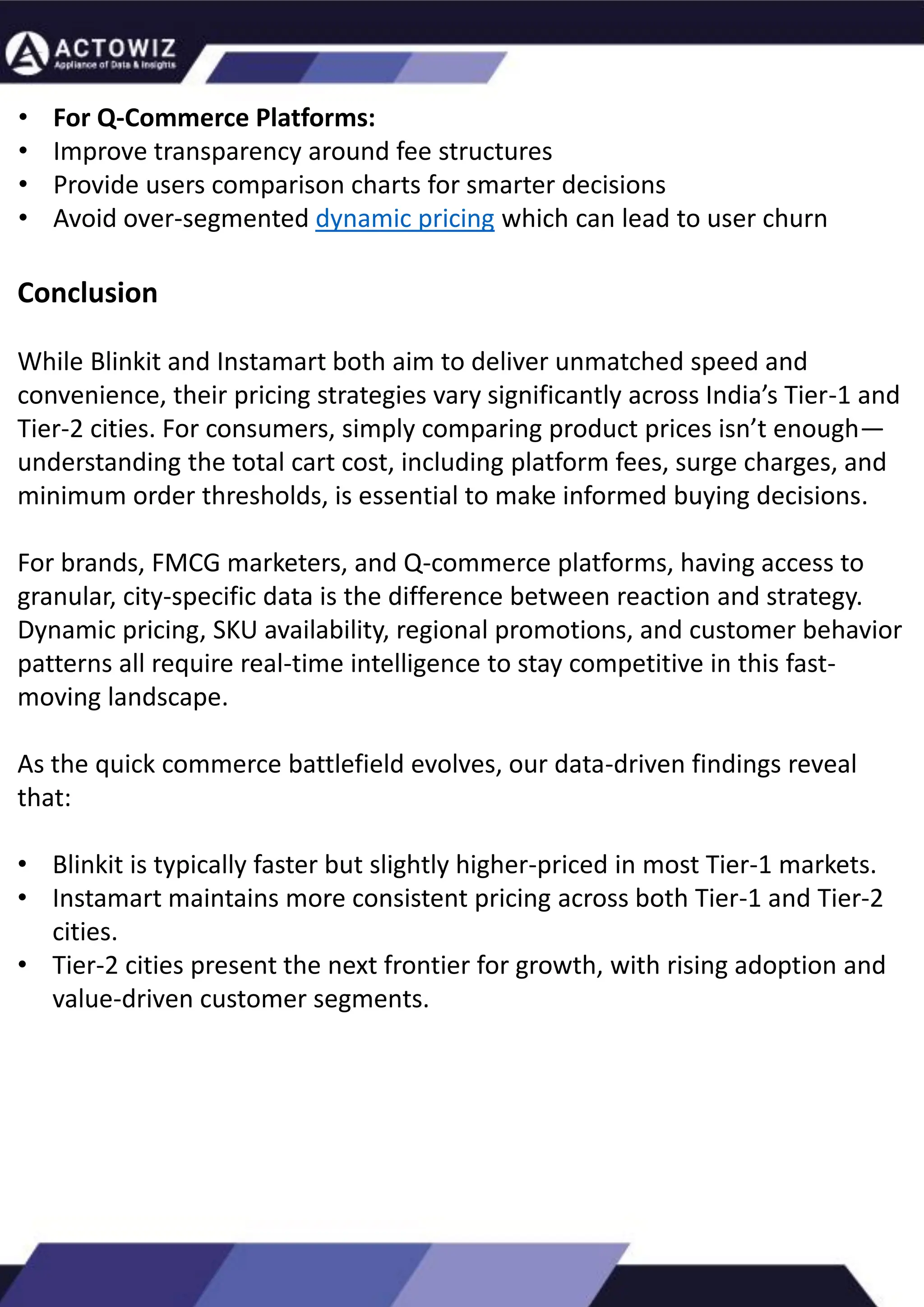 Blinkit vs Instamart Pricing in Tier-1 & Tier-2.pdf