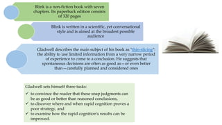 Blink presentation | PPTX