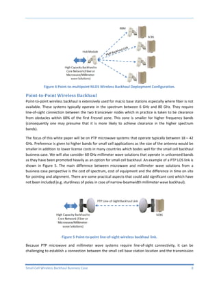 Small Cell Wireless Backhaul Business Case | PDF