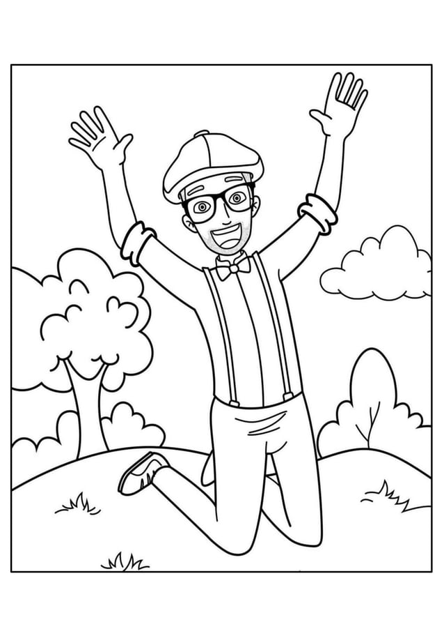 BLIPPI COLORING BOOK.pdf