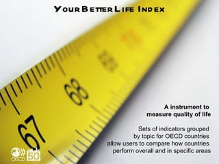 Your Better Life Index by OECD | PPT