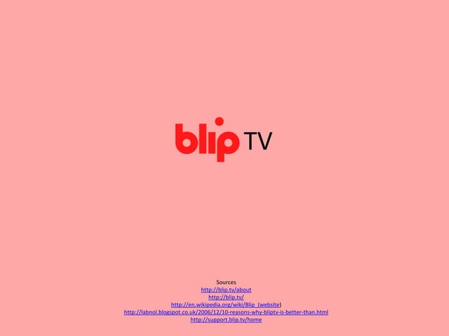 Blip tv | PPT