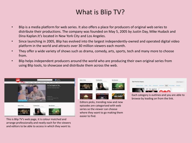 Blip tv | PPT