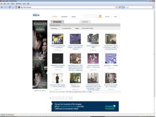 Blip Tv And You Tube | PPT