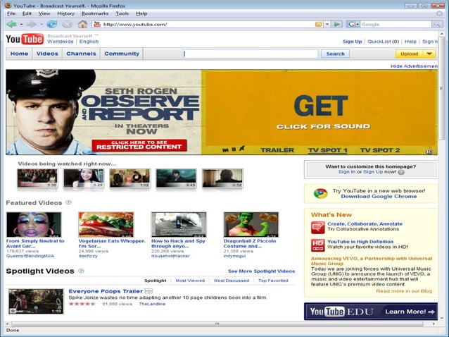 Blip Tv And You Tube | PPT