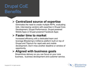 Drupal Center of Excellence | PPTX
