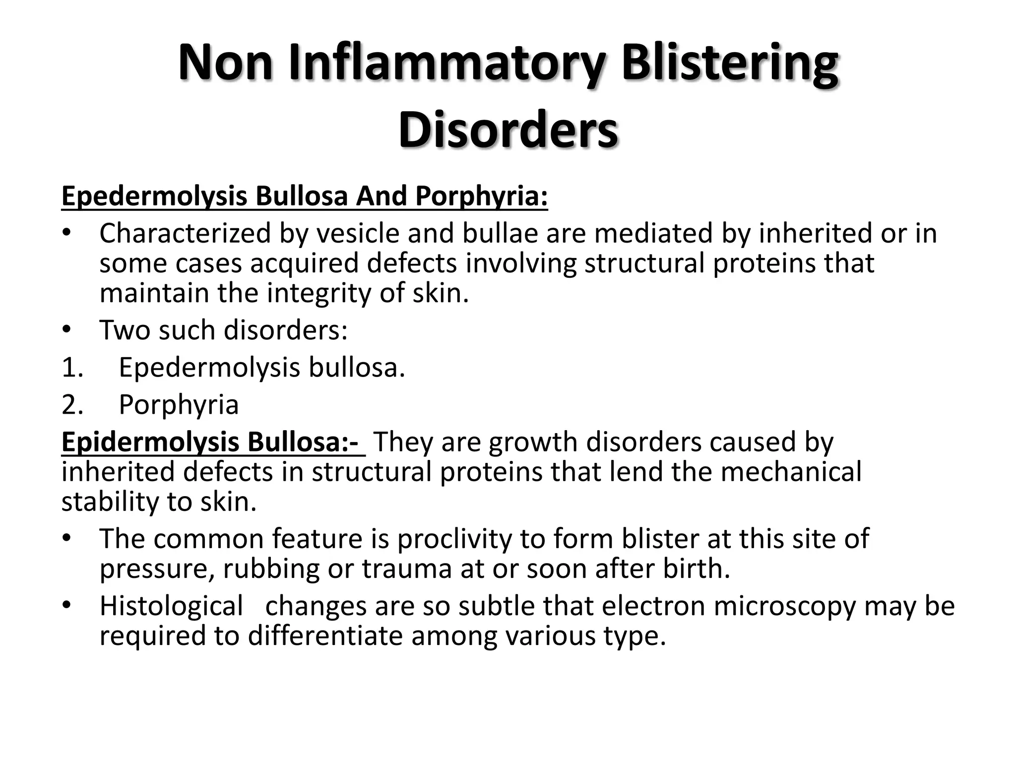 Blistering Bullous Disease by dr shahida kashif | PPTX