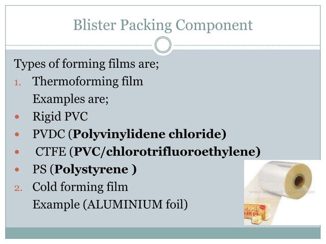Blister packing | PPTX | Pharmaceutical Drugs | Medical Health