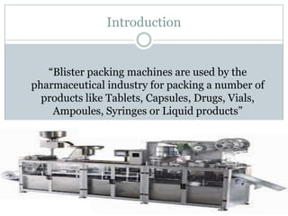 Blister packing | PPTX