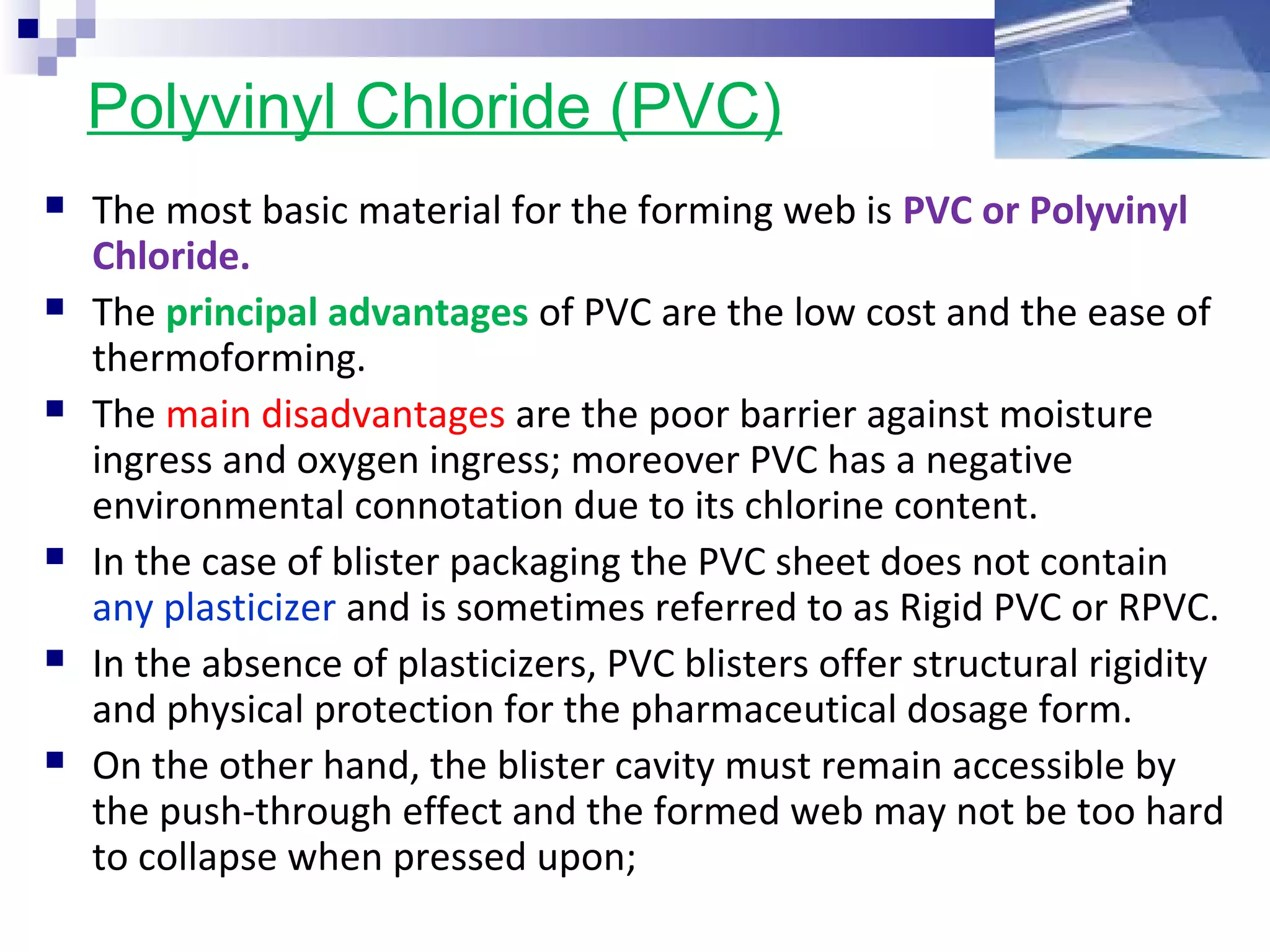 Blister & strip packaging | PPT