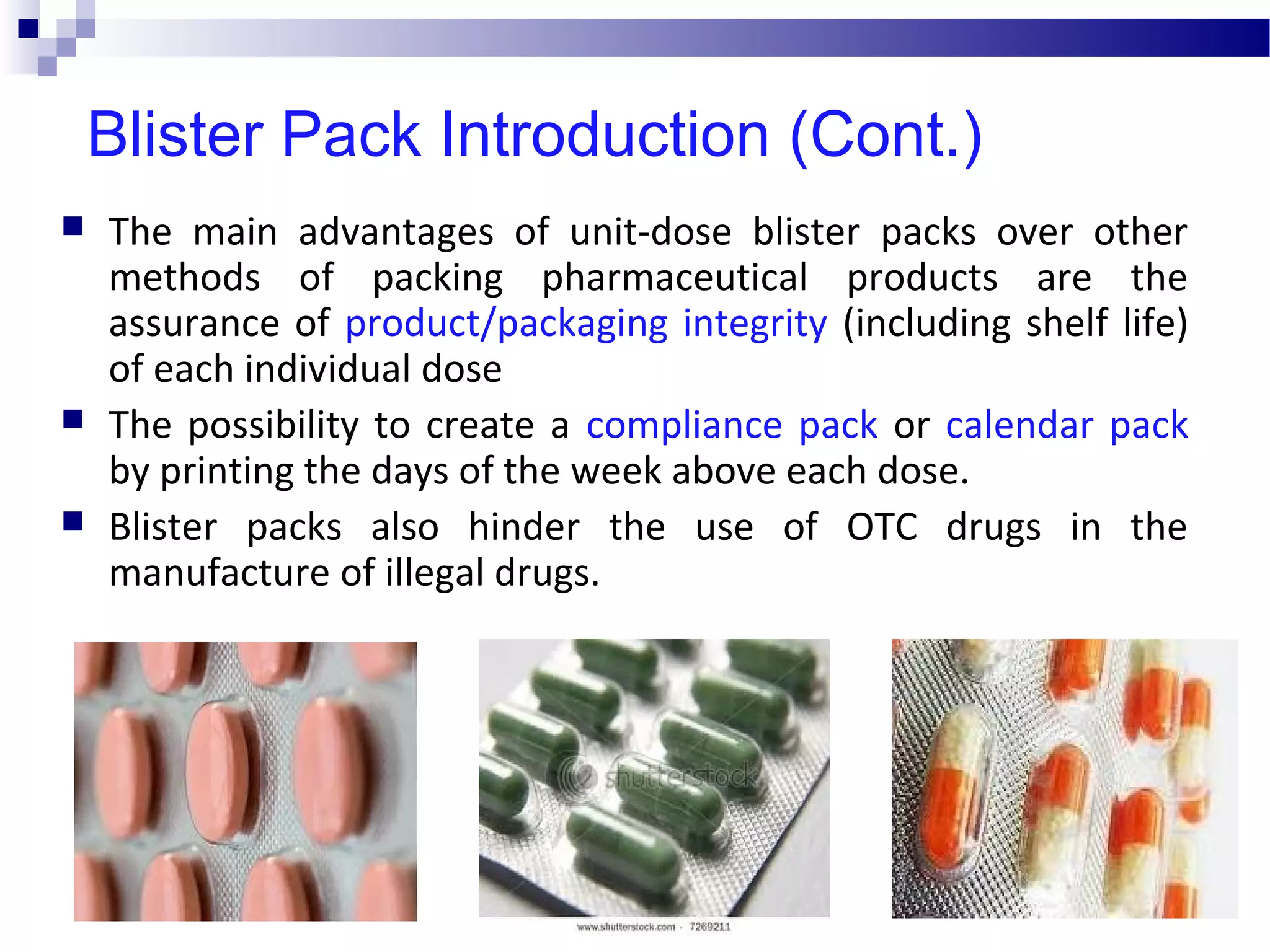Blister & strip packaging | PPT
