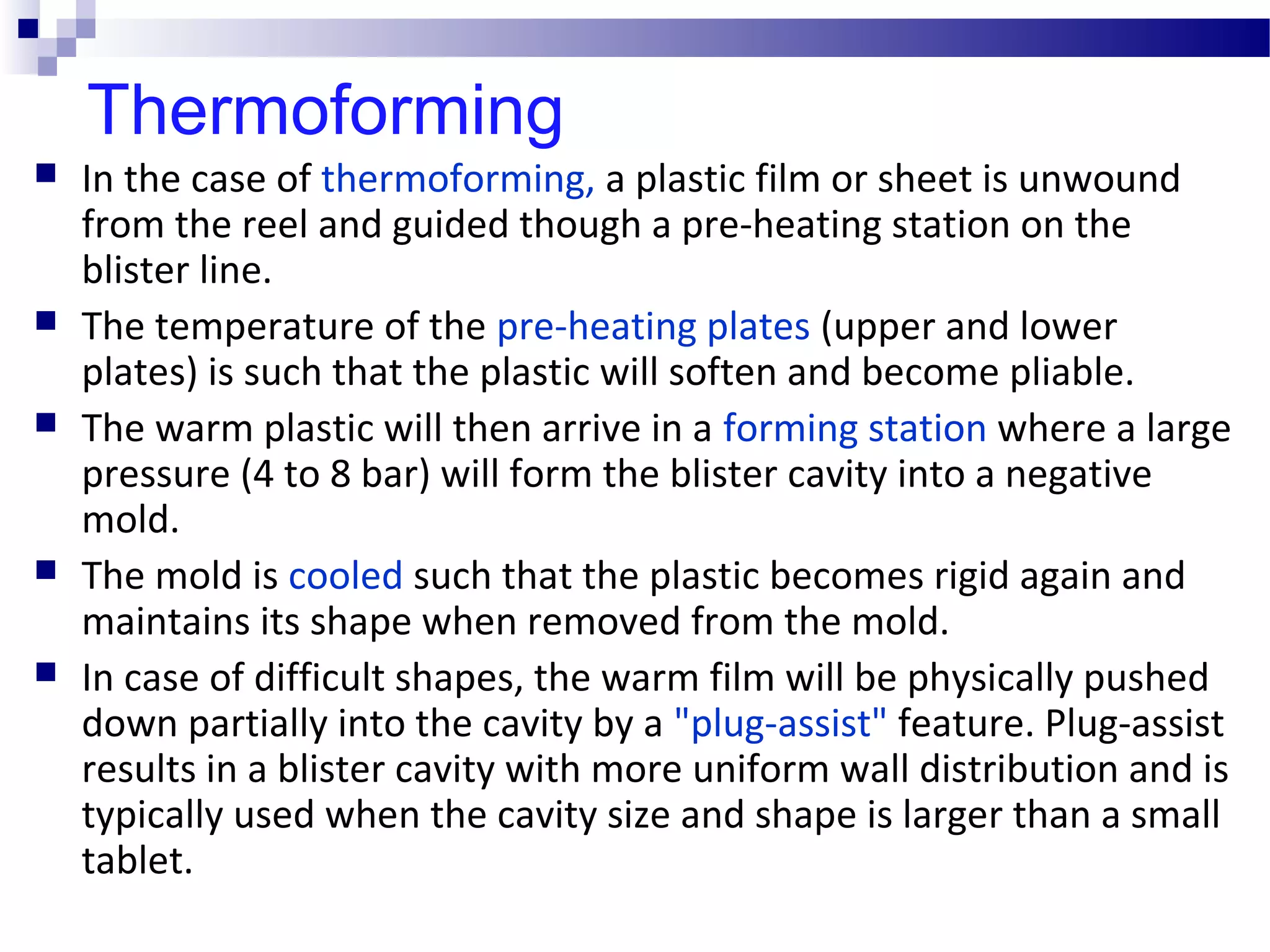 Blister & strip packaging | PPT
