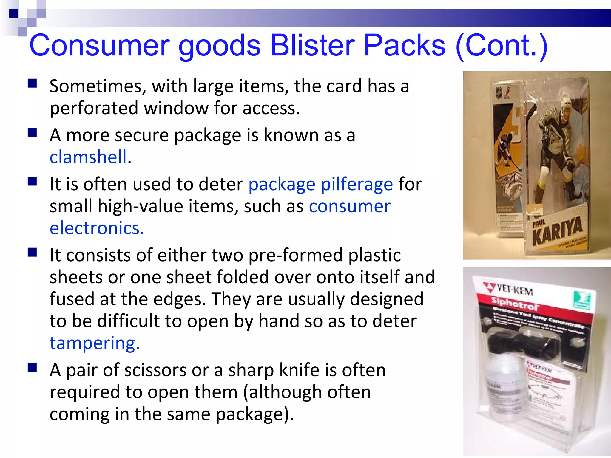 Blister & strip packaging | PPT