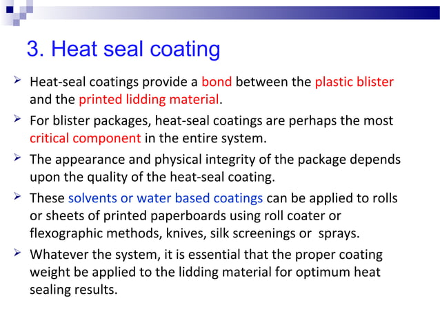 Blister & strip packaging | PPT